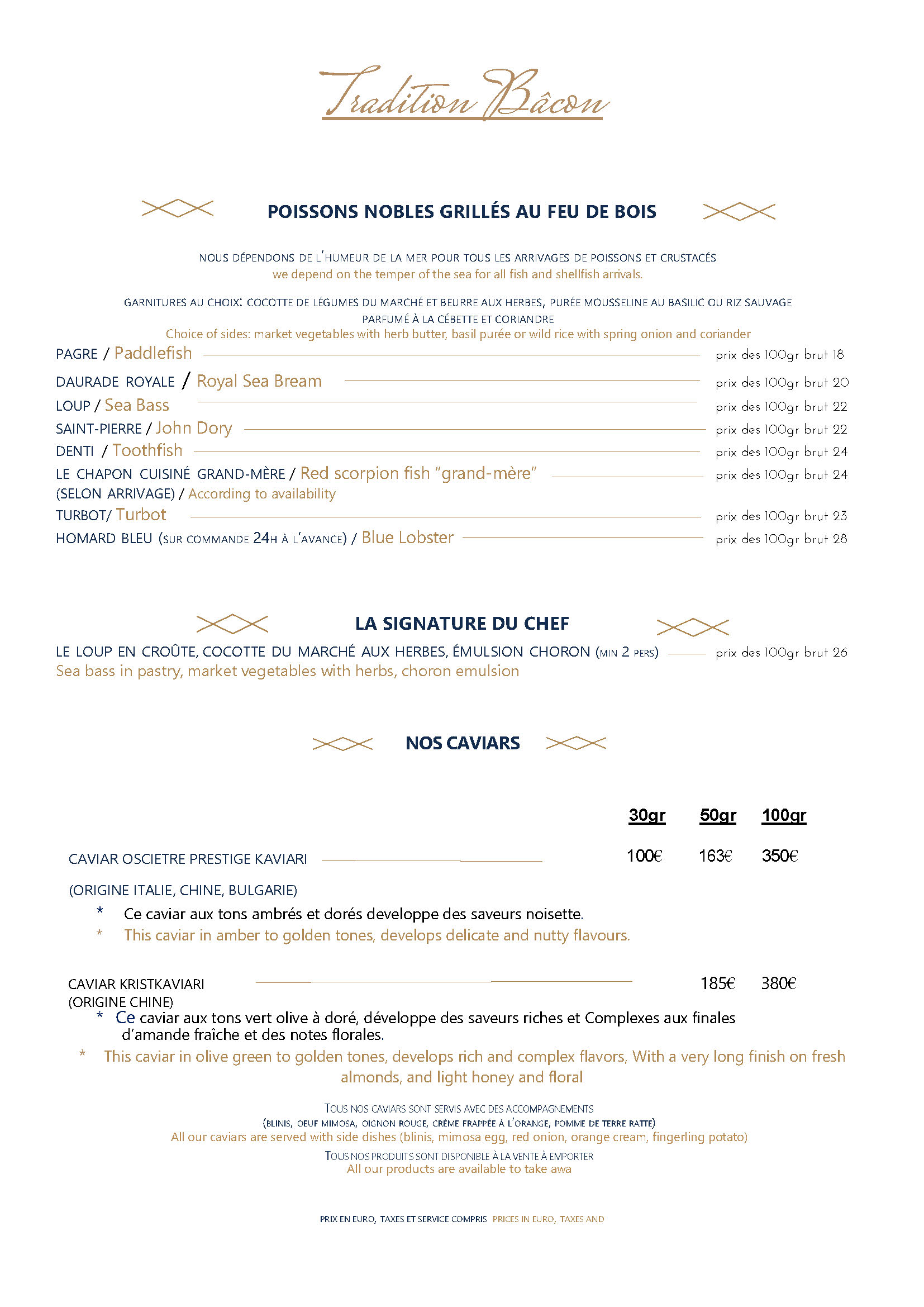 Tradition Bacon - La Maison de Bacon