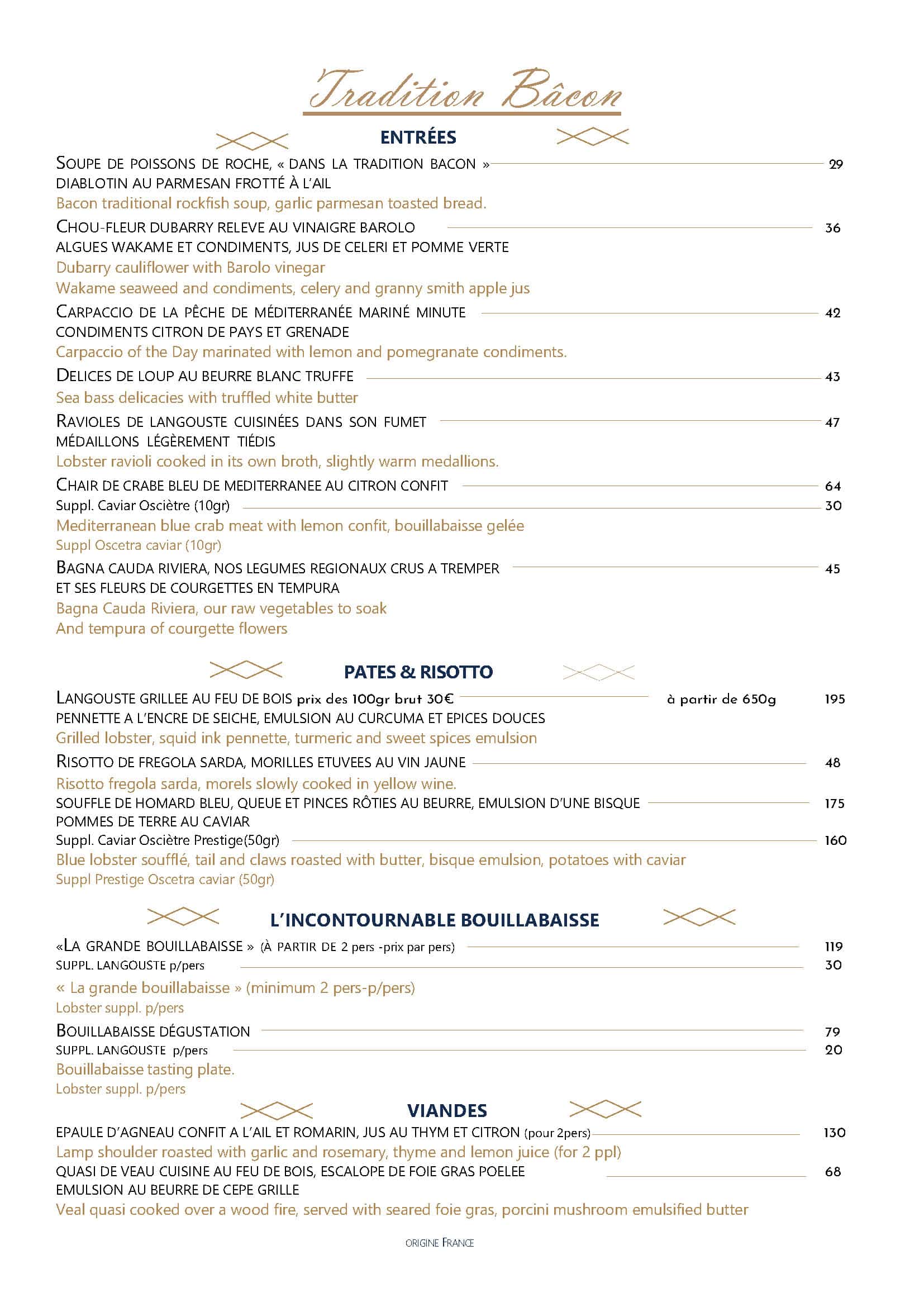 Tradition Bacon - La Maison de Bacon